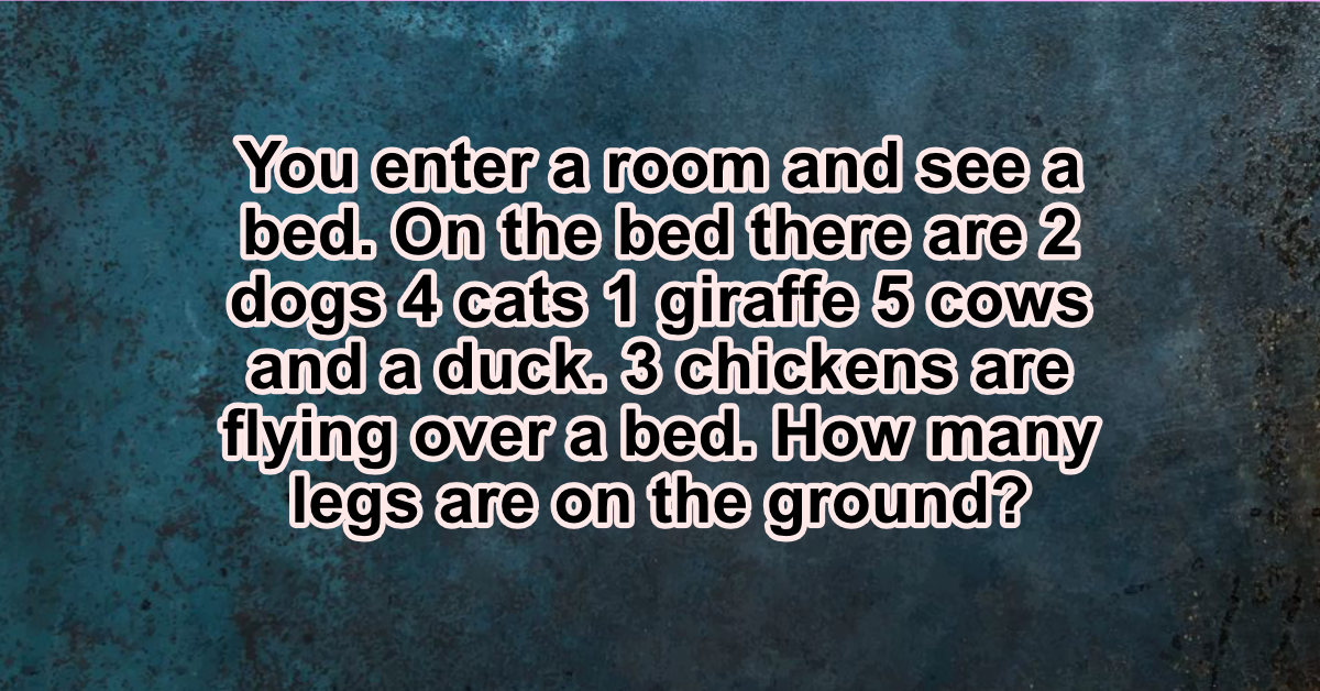 Can you solve this riddle that will trick your mind?